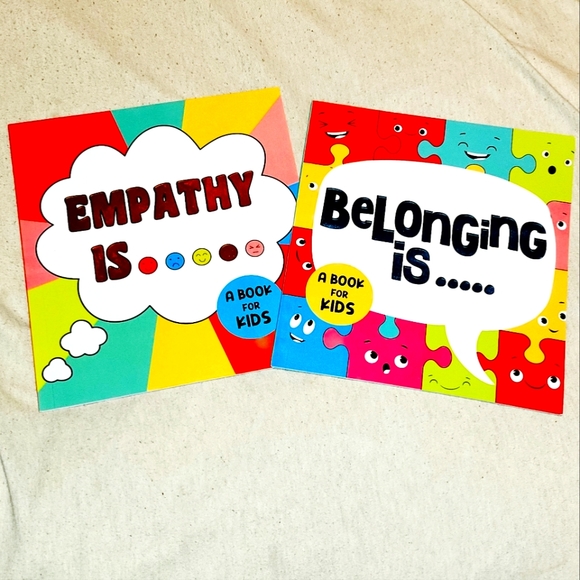 Toys | Nwt Kids Paperback Book Bundle Empathy Is Belonging Is | Poshmark